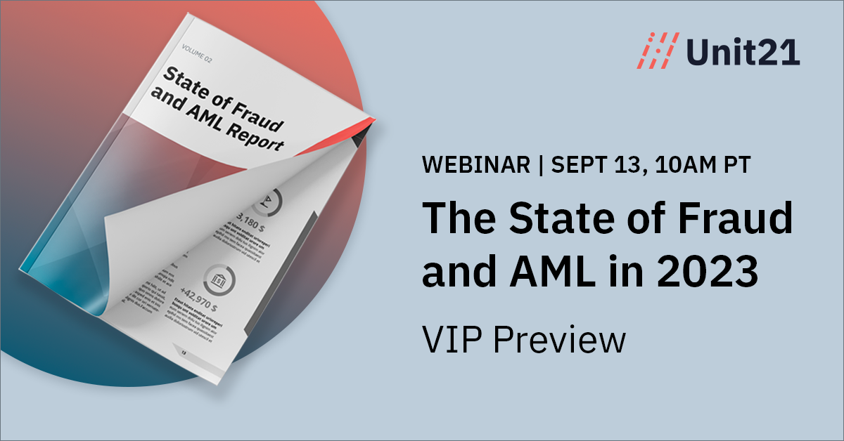 Webinar: State of Fraud & AML VIP Preview | Watch On Demand